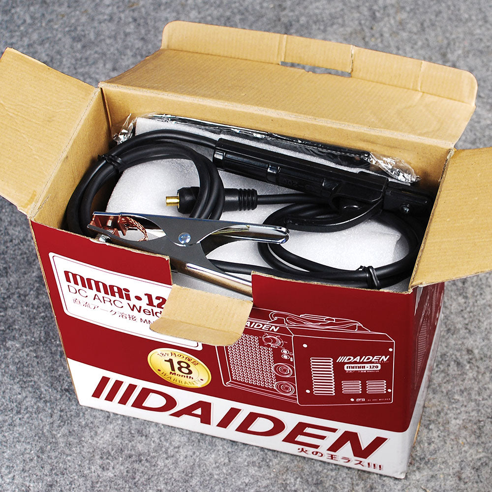 Mesin Las MMA DAIDEN Welding Inverter MMAi 120 - tehniqdotcom
