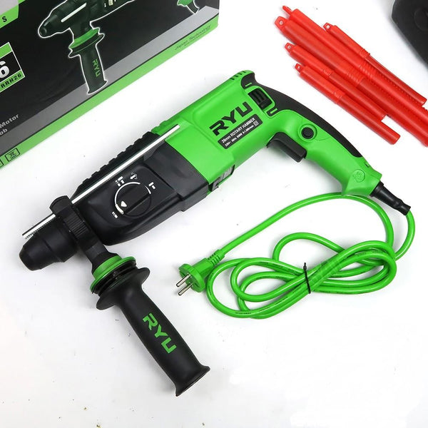 RYU ROTARY HAMMER RRH26 SDS PLUS 3 MODE BOBOK - tehniqdotcom